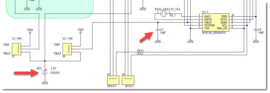 Solved: Proper battery management with PCF85263A - NXP Community