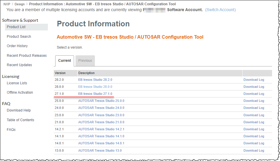 Solved: How to download EB tresos 27.1? - NXP Community