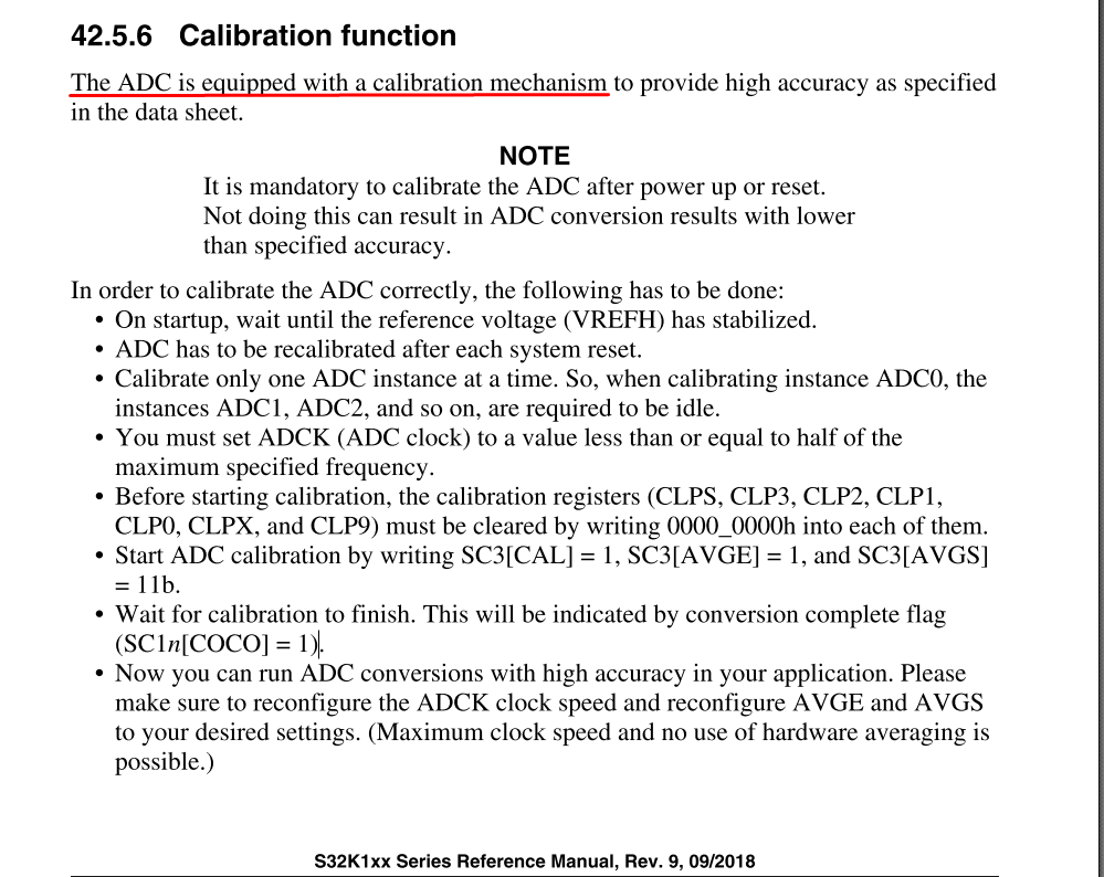 Adc Calibration Nxp Community