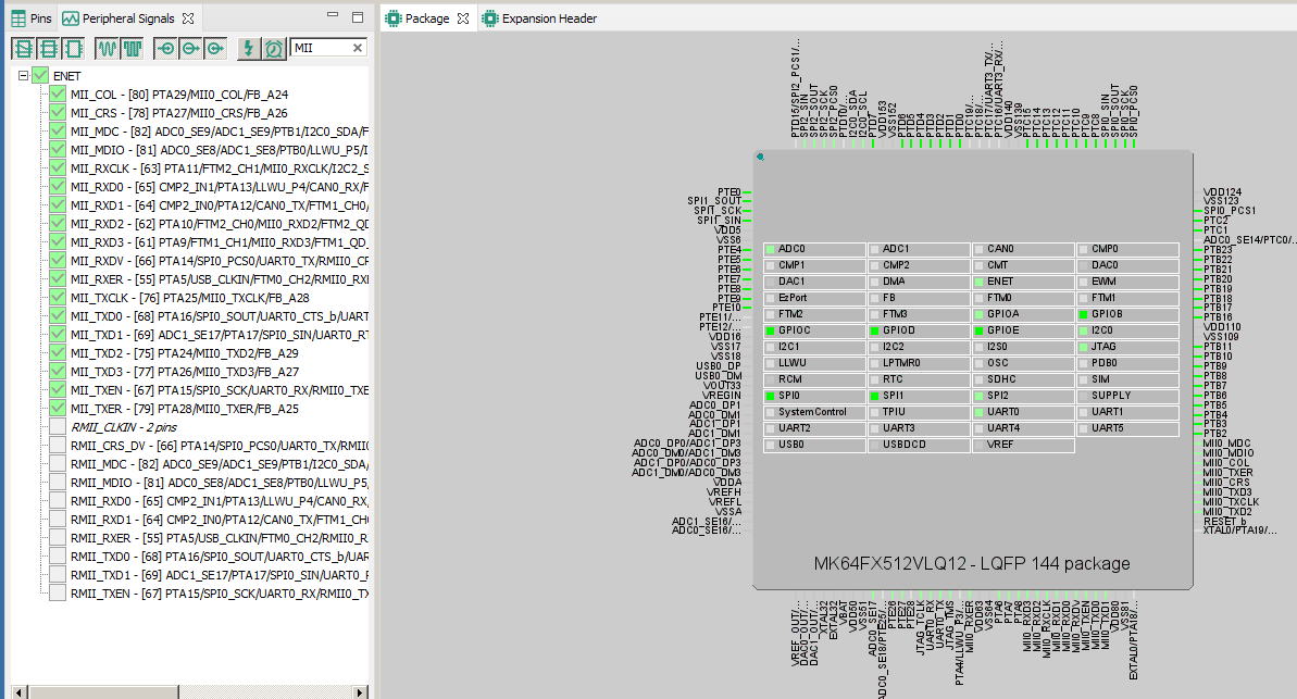 SDK Config Tools: ENET MII configuration option - NXP Community