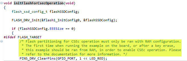 Solved: Cannot partition flash when using S32K148 - NXP Community