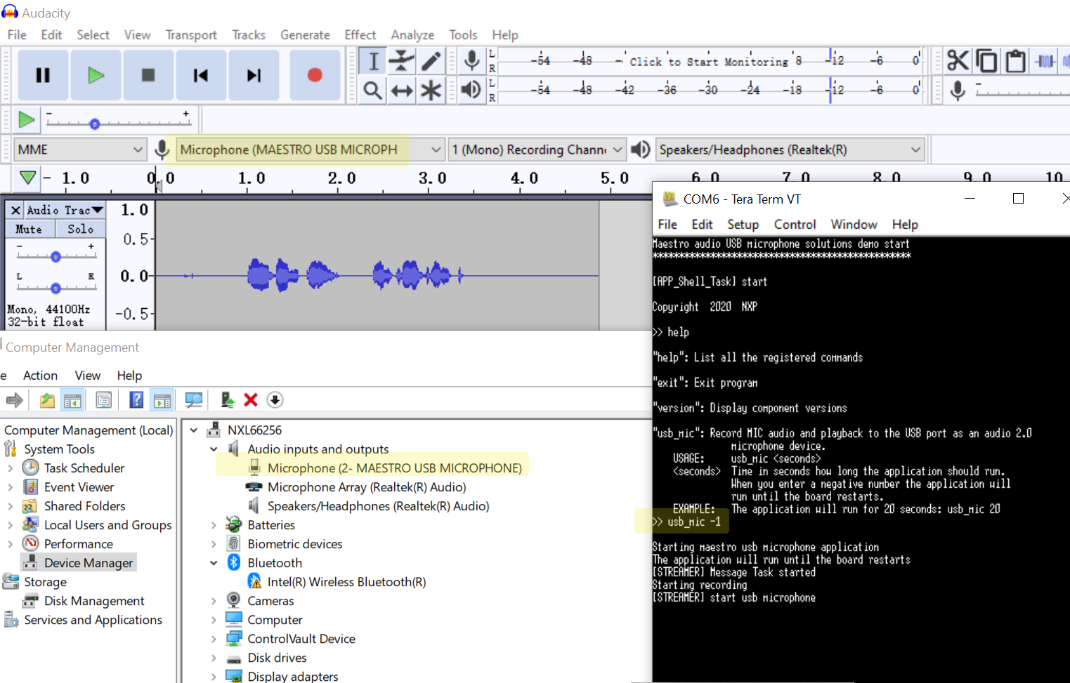 Solved: Mimxrt1170-evk maestro demo how to use? - NXP Community