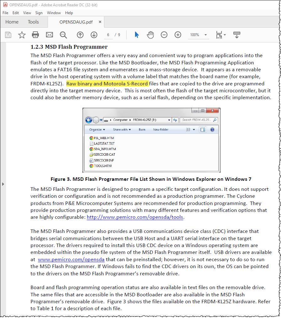 Solved: FRDM-KL46Z PEMicro an error occured while connecting to the interface hardware after ...