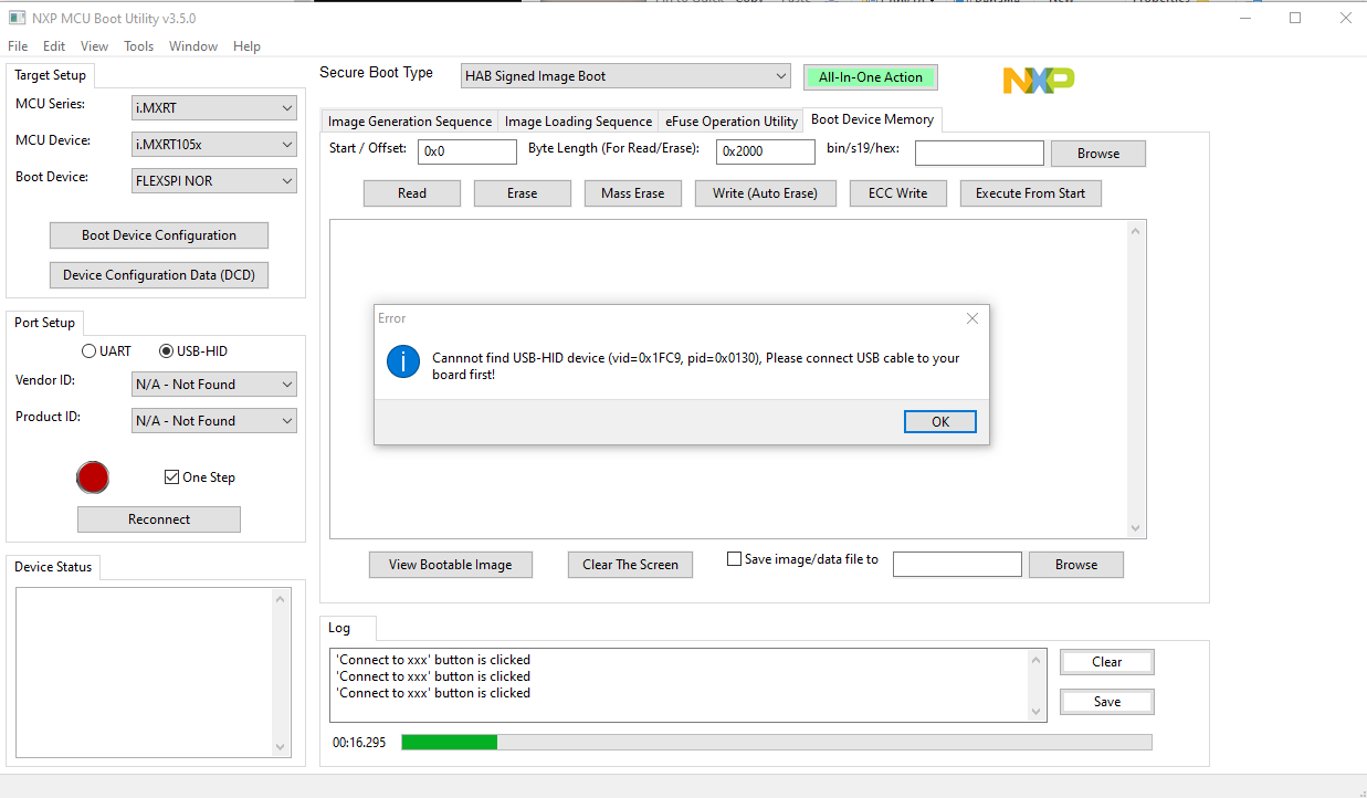 Solved: IMXRT1050 EVKB Wire Ack Fault - NXP Community
