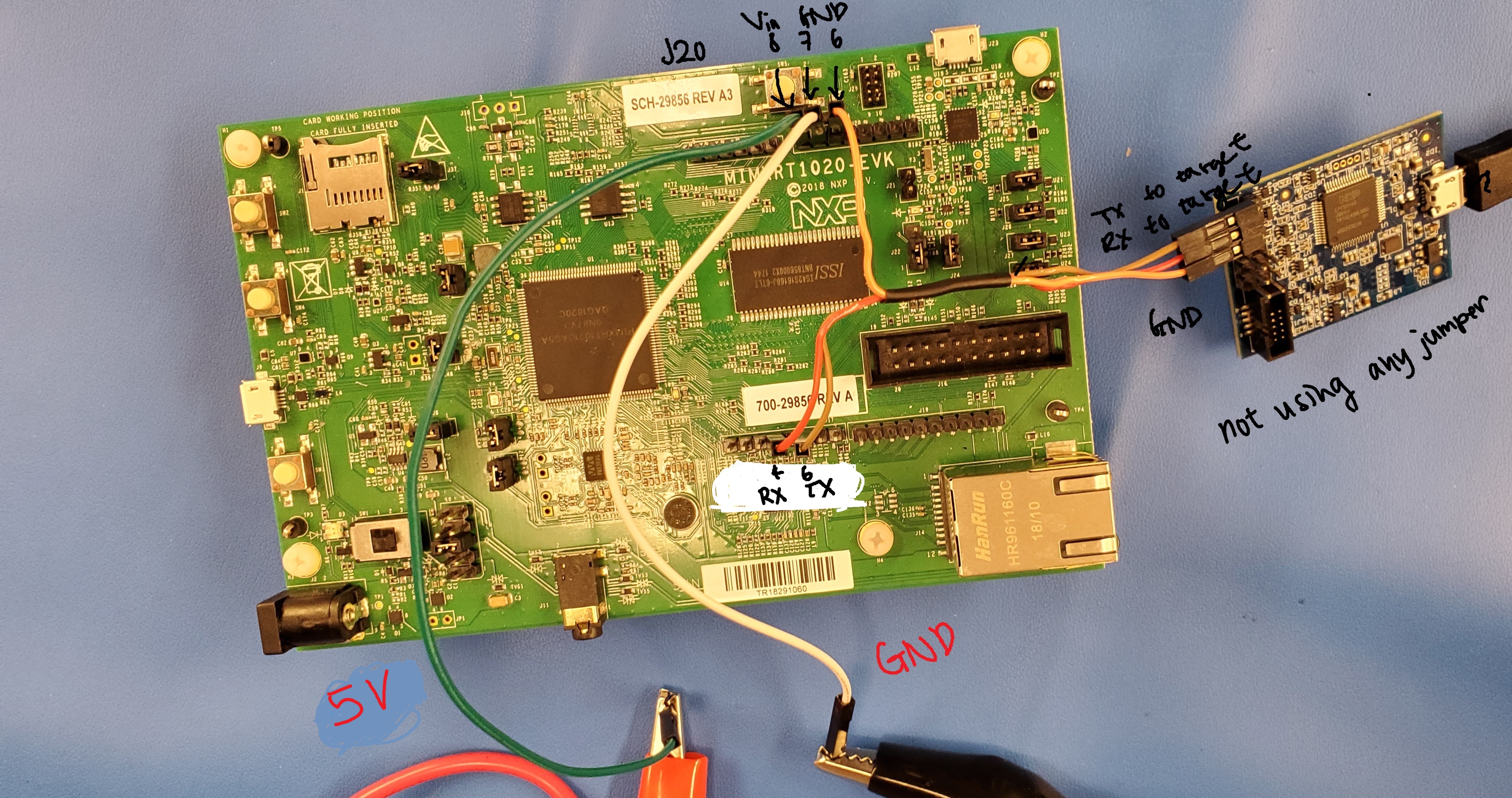 Connecting i.MX RT1020 EVK using a MCU Link Debug Probe - NXP Community