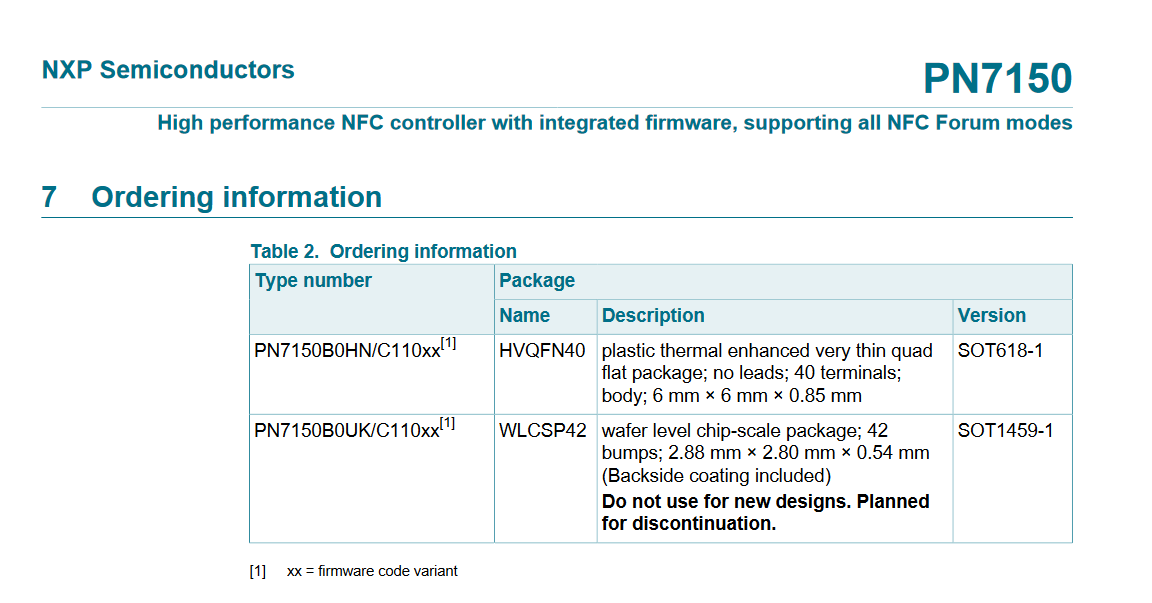 pn71501 driver - NXP Community