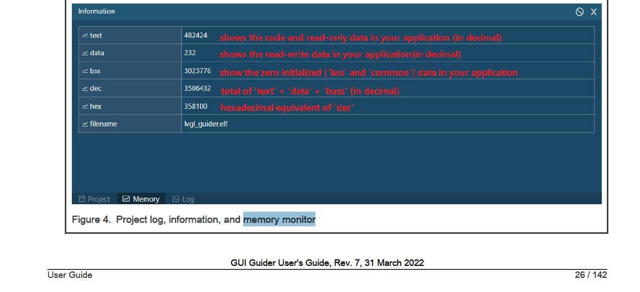 Solved: which device is used on memory monitor on GUI Guider User's ...