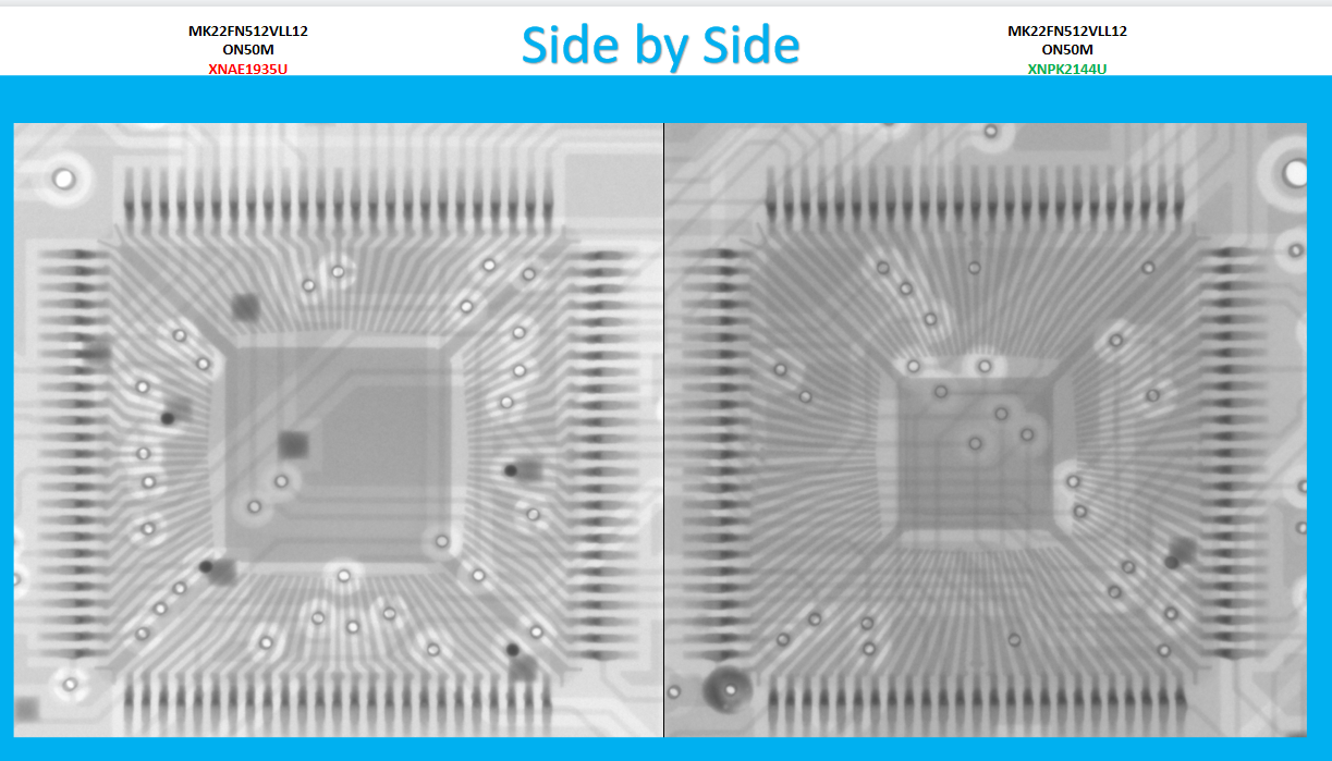 MK22FN512VLL12 wafer changes and performance differences - NXP Community