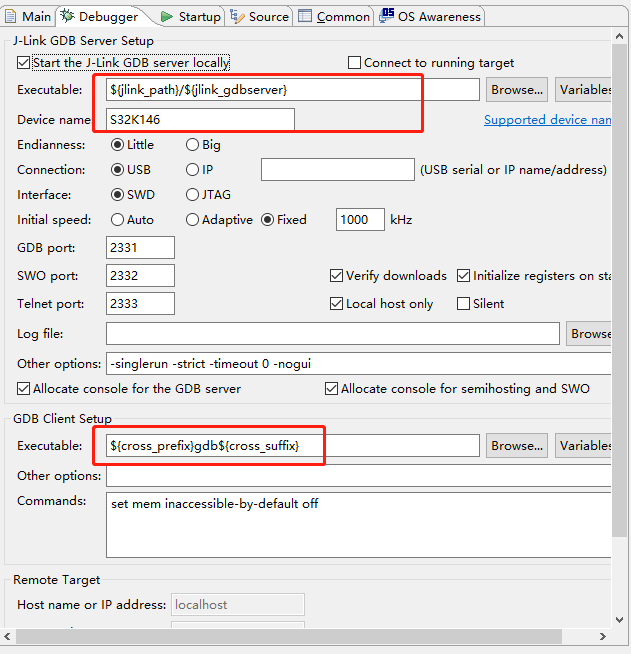 错误：Error while launching command: ${cross_prefix}gdb${cross_suffix} --version - NXP Community