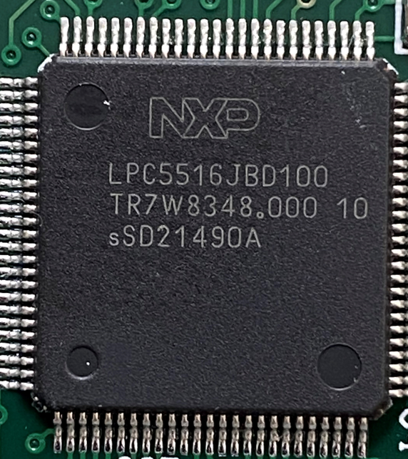 LPC5516 crach when running faster than 100Mhz - NXP Community