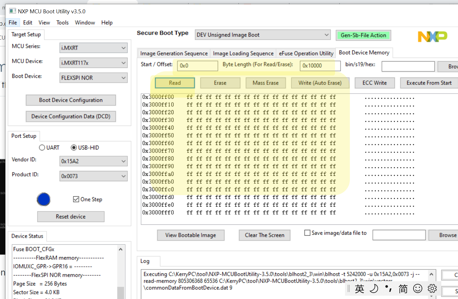 Solved: rt1170-evk octal flash JLink programming met unexpected PC value - NXP Community