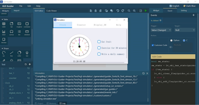 [Tool] Step By Step Guider of using GUI-Guider - NXP Community