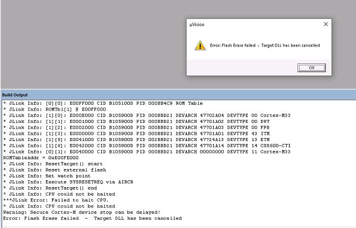 Re: How to reset board/ flash board again after applying chip erase ...