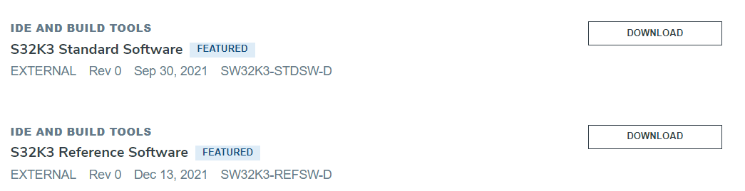 Solved: S32K3 Standard Software & Reference Software - NXP Community