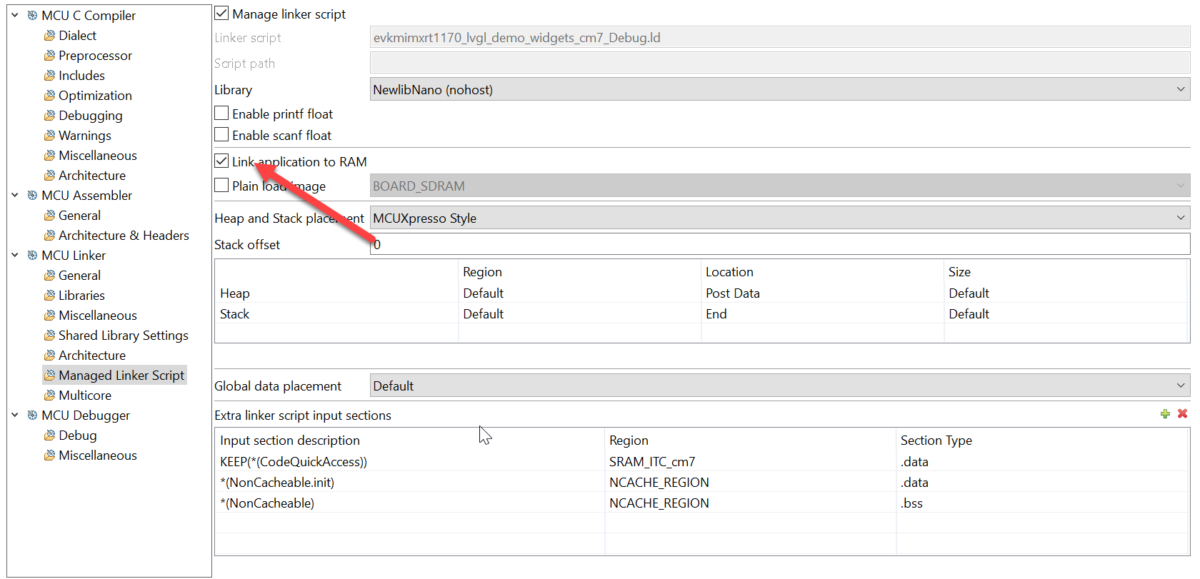 Solved: IMXRT1176 evk running from SDRAM - NXP Community