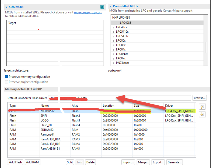 No Flash configured - NXP Community