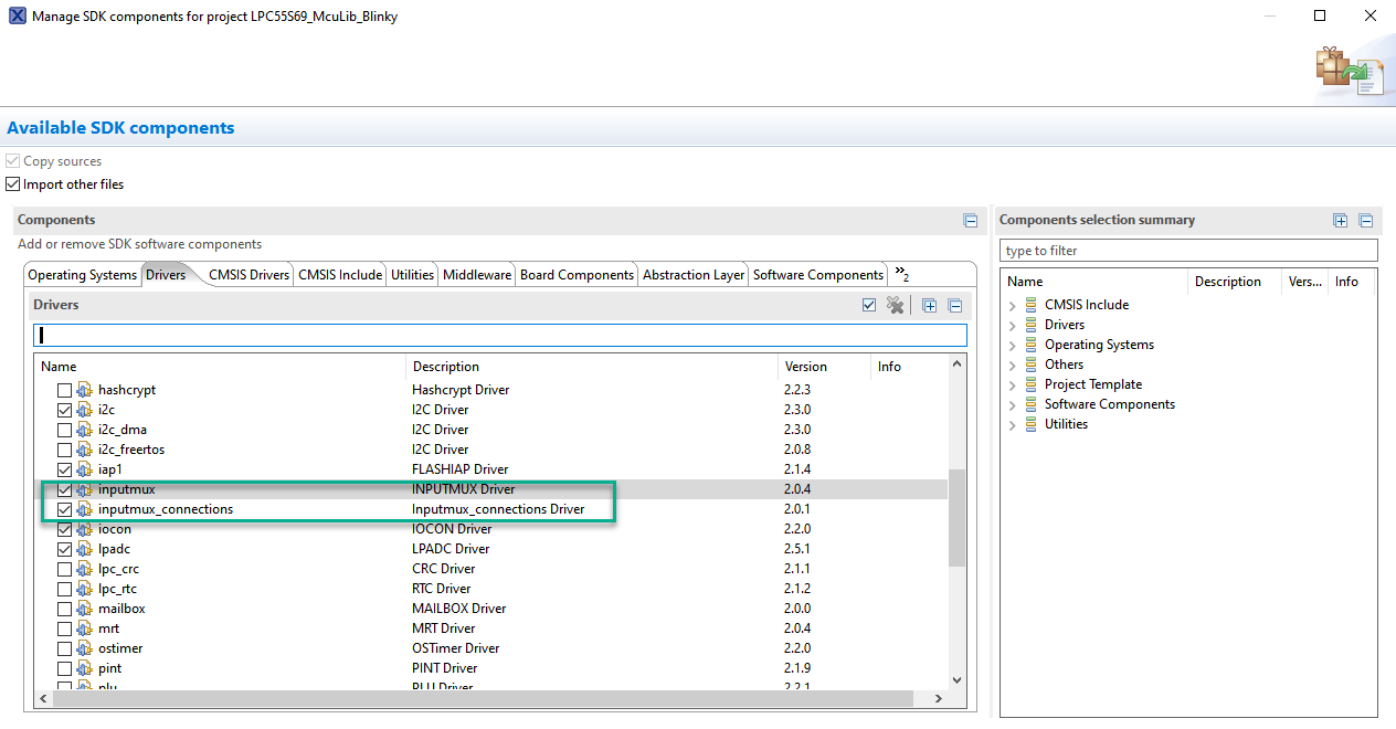 How to add missing driver from Config Tool? - NXP Community