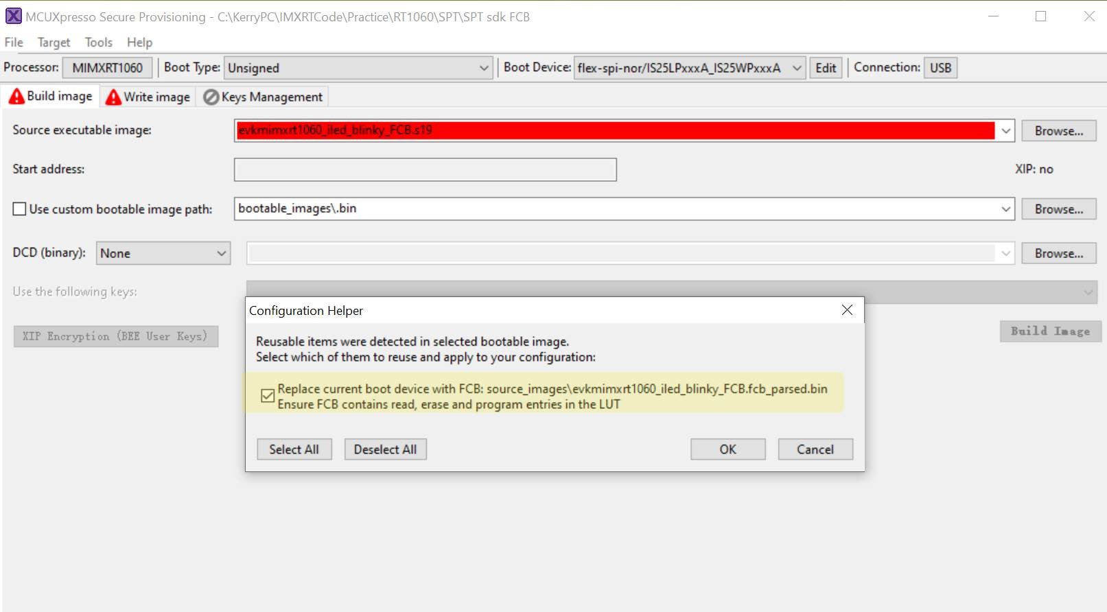 RT10xx image reserve the APP FCB methods - NXP Community