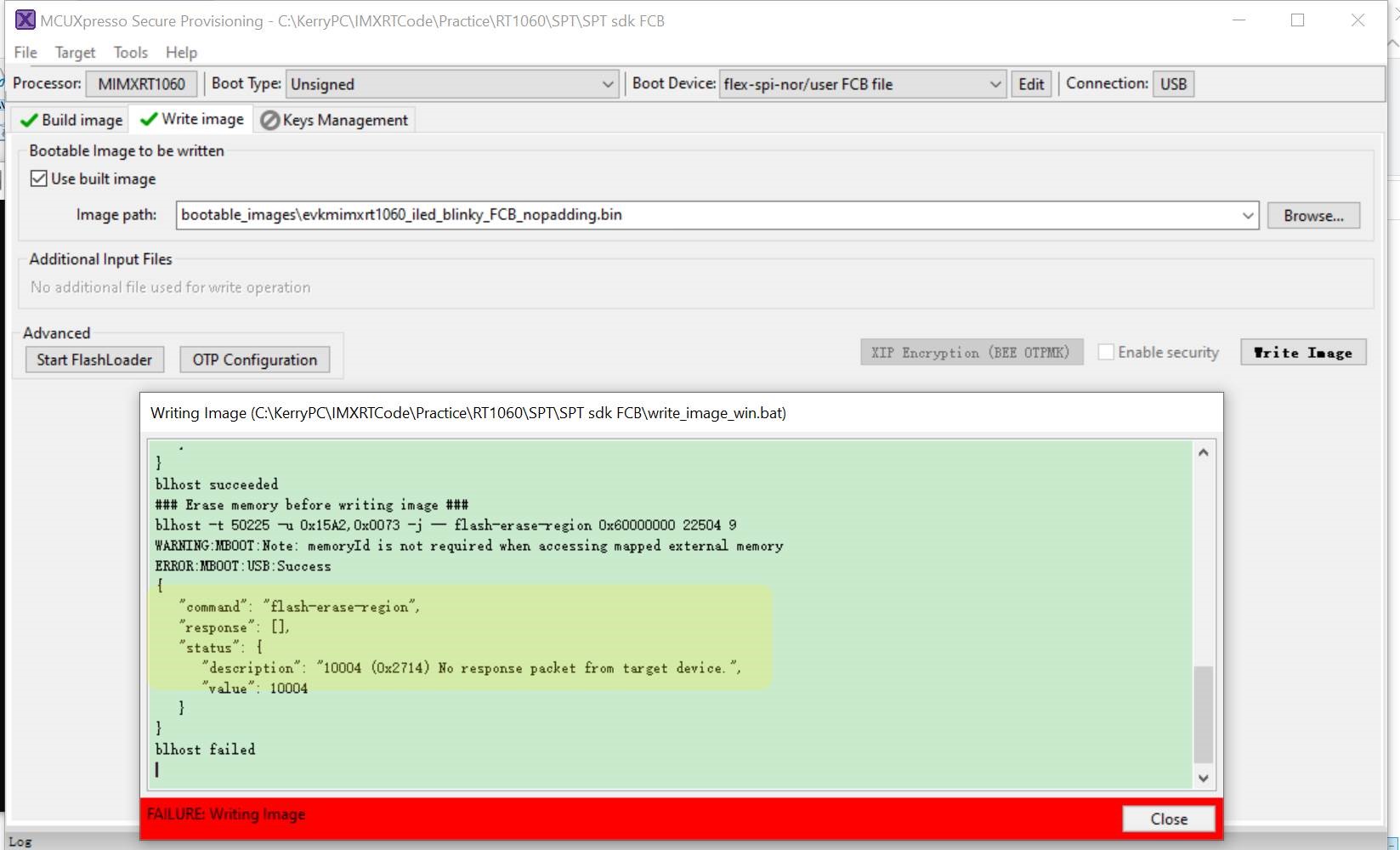 RT10xx image reserve the APP FCB methods - NXP Community