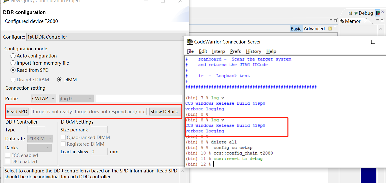 what is the T2080 DDR validation CWTAP id - NXP Community