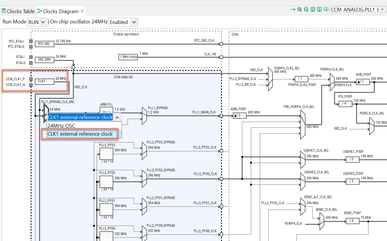 Solved: i.MXRT1064: Can CCM_CLK1 pins be used for main 24 MHz clock? - NXP Community