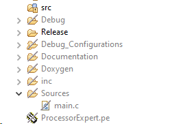 How to delete "Sources" folder in SDK project - NXP Community