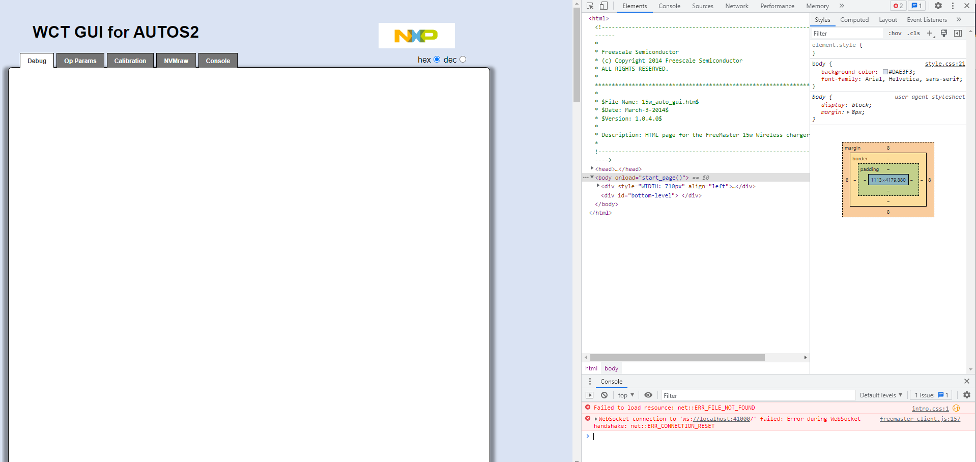 Solved: HTML GUI not working after clean FreeMASTER installation - NXP Community