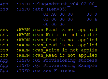 Solved: A5000 Qi Authentication demo - help with few secure objects issues - NXP Community