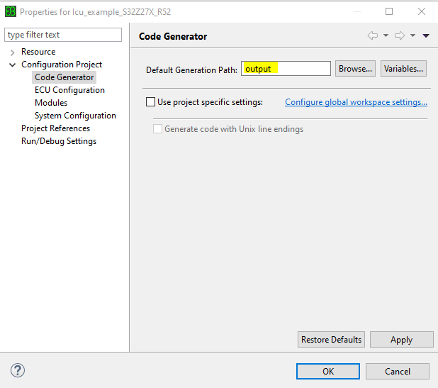 Solved: Re: Unable to generate project in EB Tresos - NXP Community