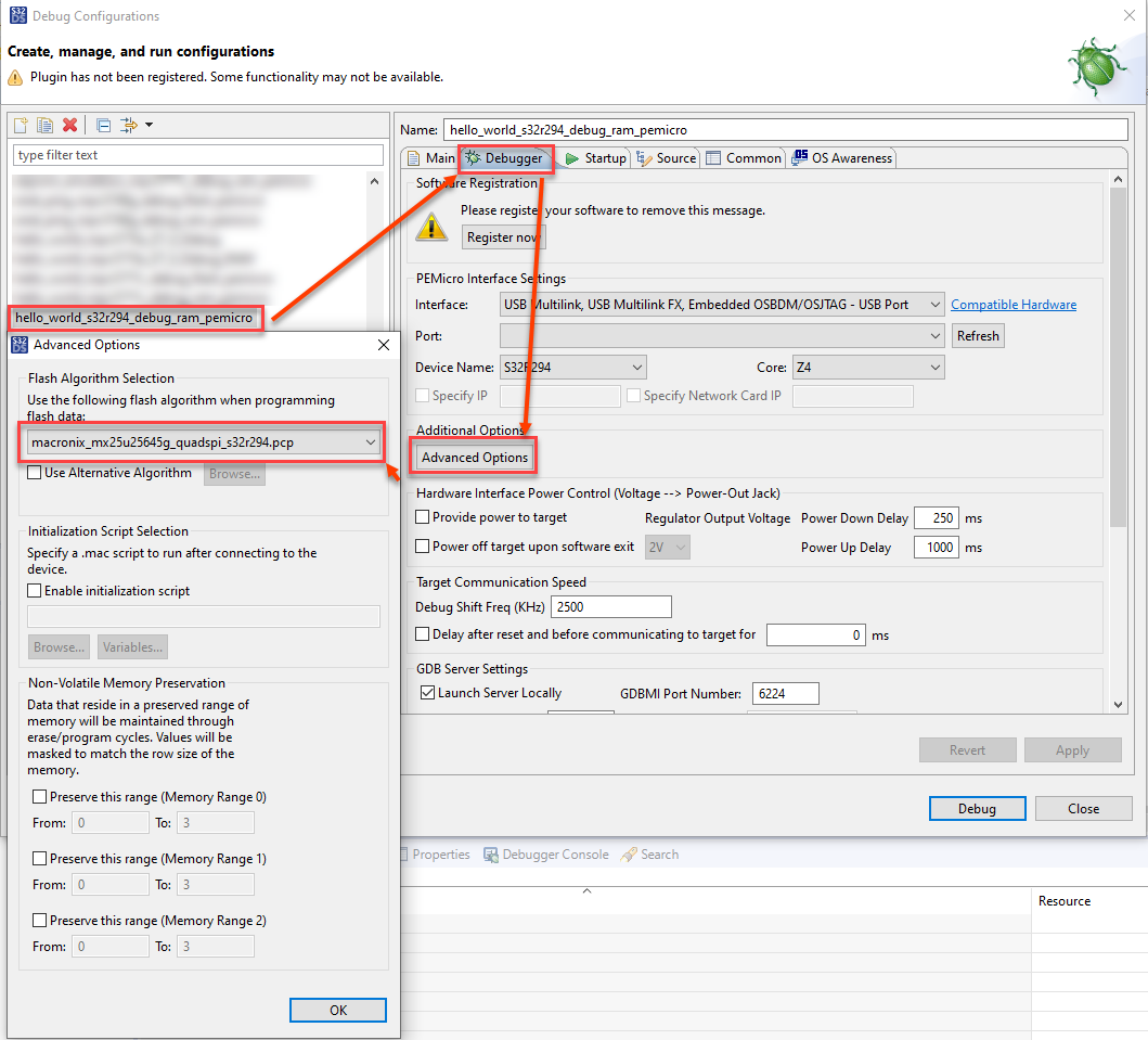Solved: how to download a firmware into the external flash of S32R294 - NXP Community