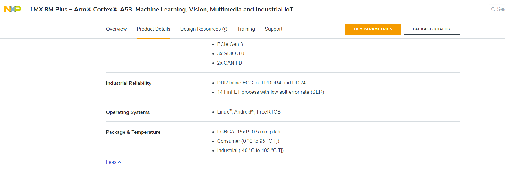Is commercial grade, industrial grade, consumer grade CPU exist at the same time? - NXP Community