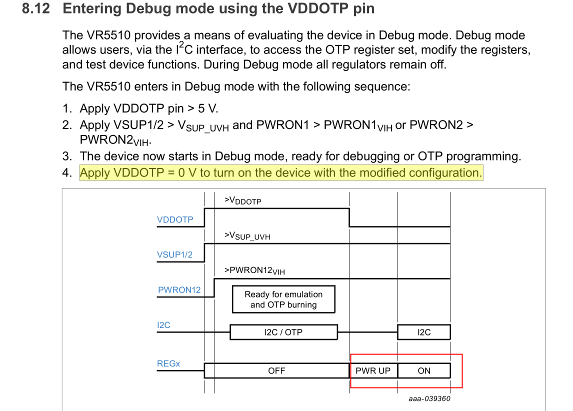 Solved: VR5510 Debug mode entry and behavior confirm - NXP Community