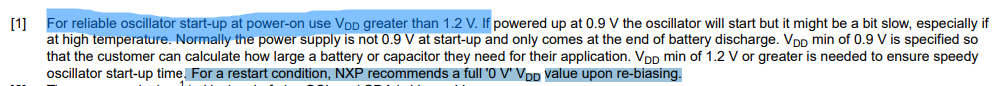 RTC85063AT behaviour during inconsistent supply to RTC chip - NXP Community