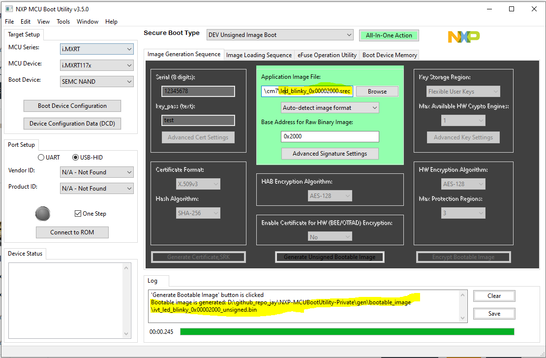 Solved Re Mimxrt1176 Semc Nand Config Nxp Community