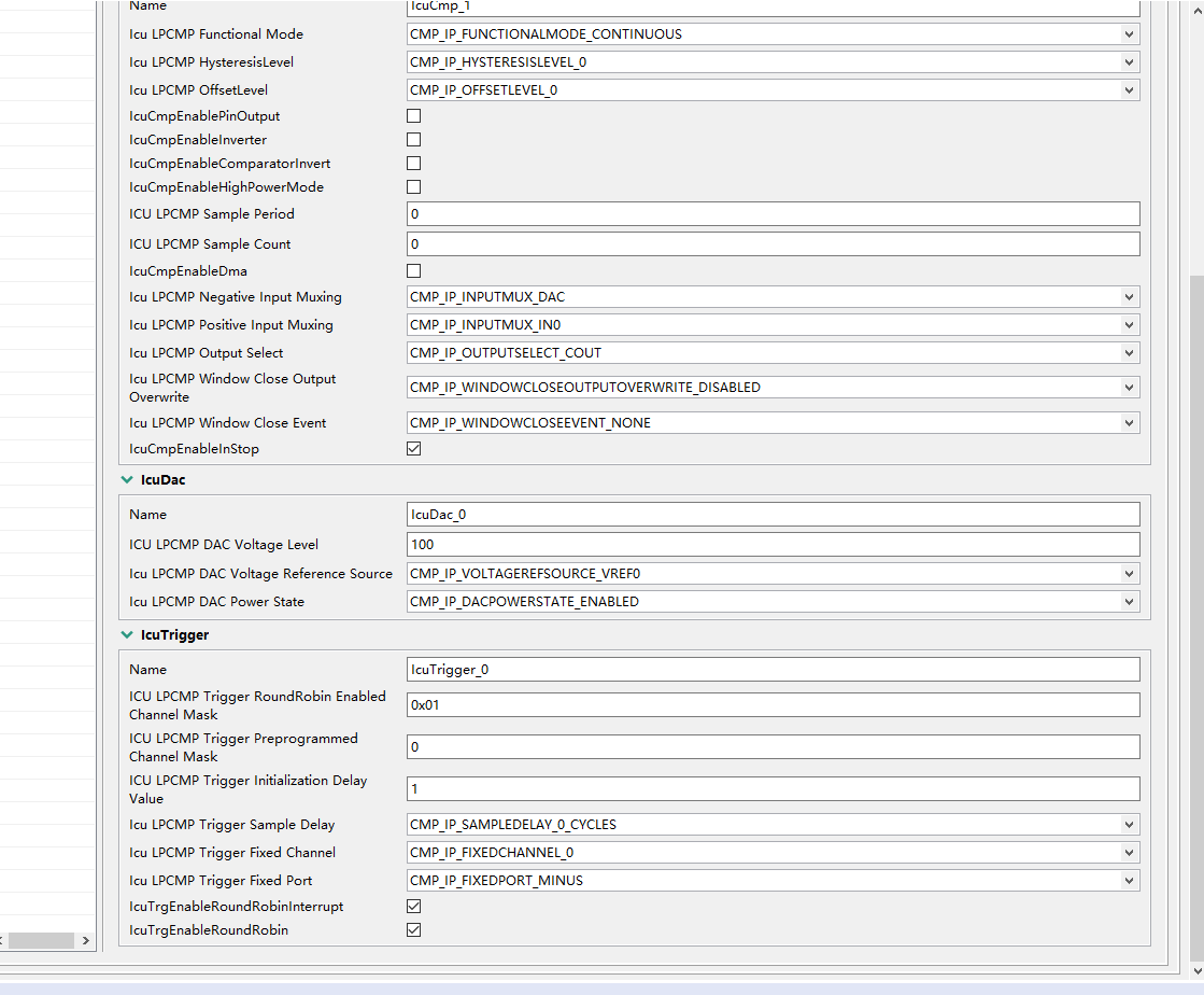S32K344 The CMP input level is higher than the comparison level until the interrupt is entered ...