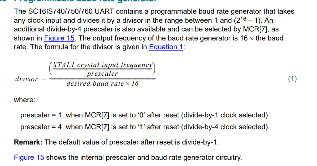 Solved: SC16IS741AIPWJ does it supports 115200 baud rate in IrDA ...