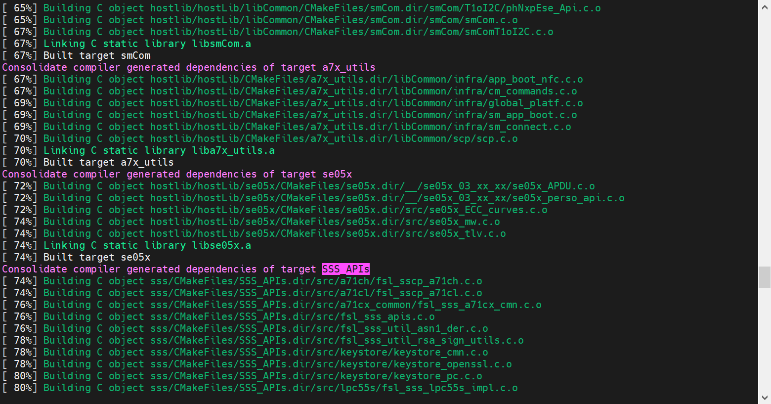 PKCS11 cmake configuration giving build errors. - NXP Community