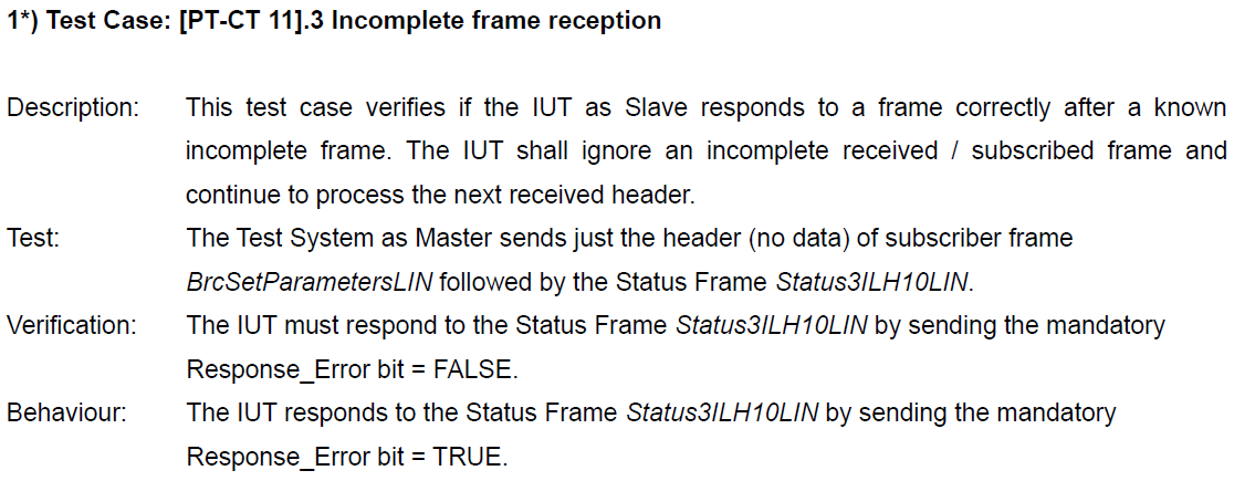 LIN Incomplete Frame Reception - Header without response - NXP Community