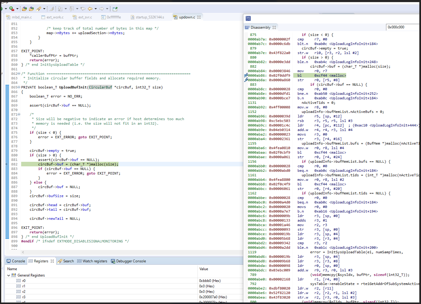 MBD toolbox, external mode: asking for too much RAM = system hang - NXP Community