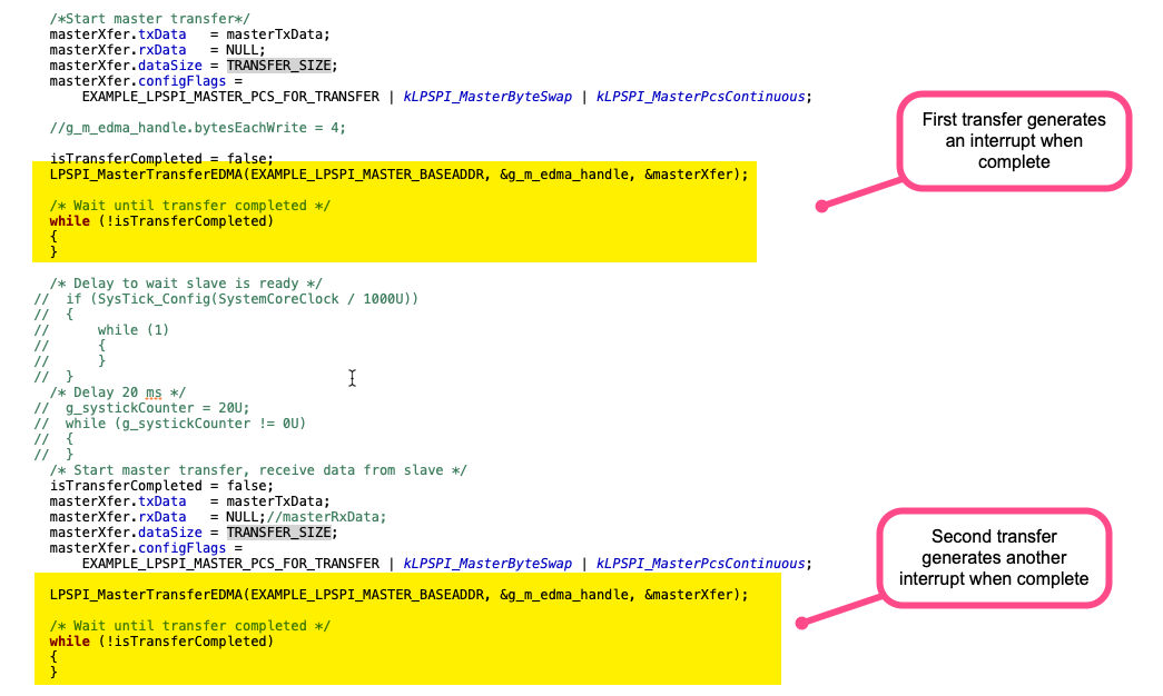 LPSPI & eDMA master RT1060 - NXP Community