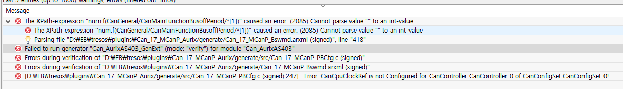 Solved: [EB Tresos] CAN plugin generation error - NXP Community