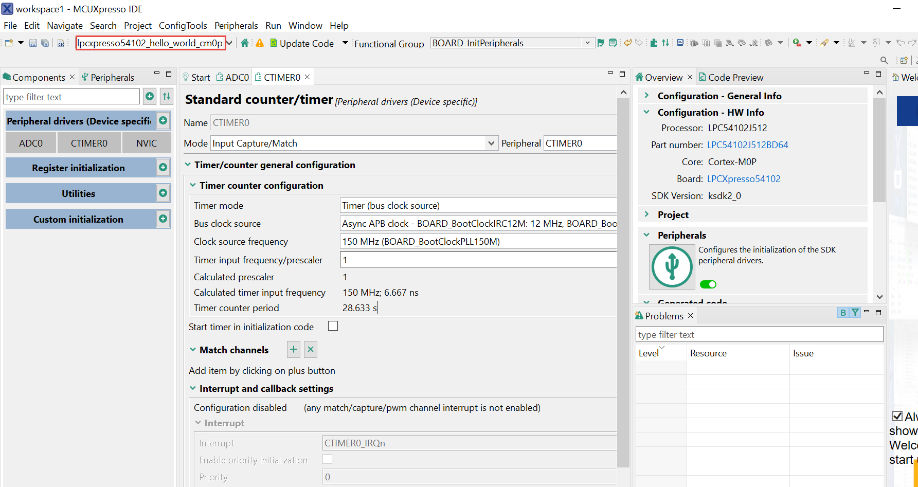 Solved: MCUXpresso LPC54102 dual core project - NXP Community