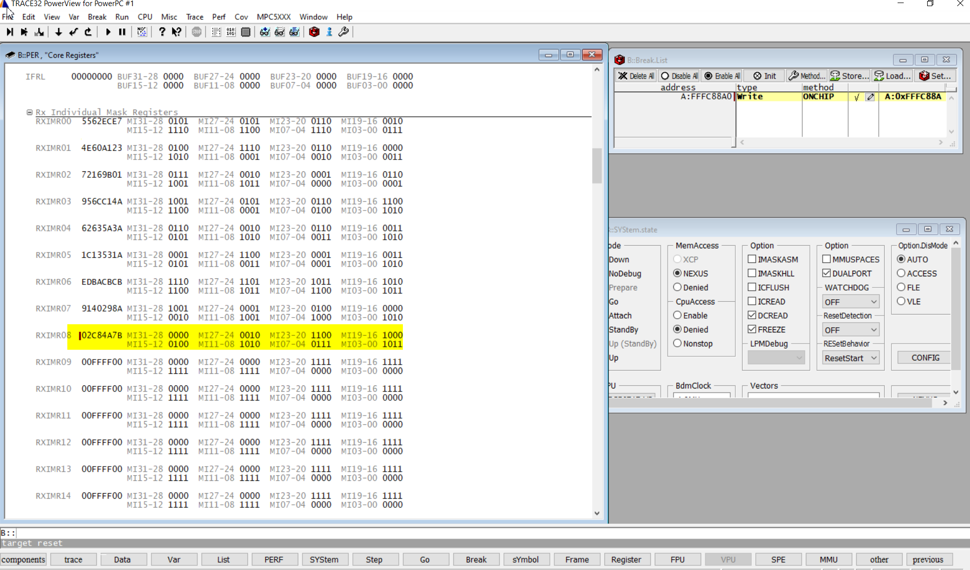 Solved: MPC5674 Rx individual mask register write failure sometimes - NXP Community