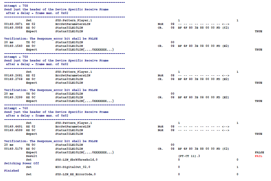 LIN Incomplete Frame Reception - Header without response - NXP Community