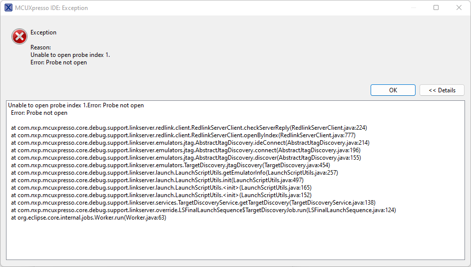 Unable to flash/debug LPC55S69 E1 - NXP Community