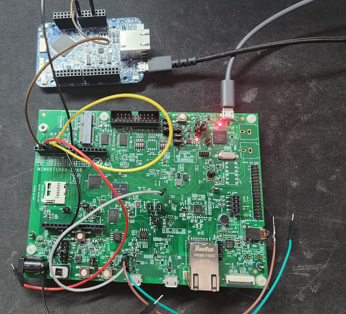 MIMXRT1060-EVKB cannot boot up with certain condition - NXP Community