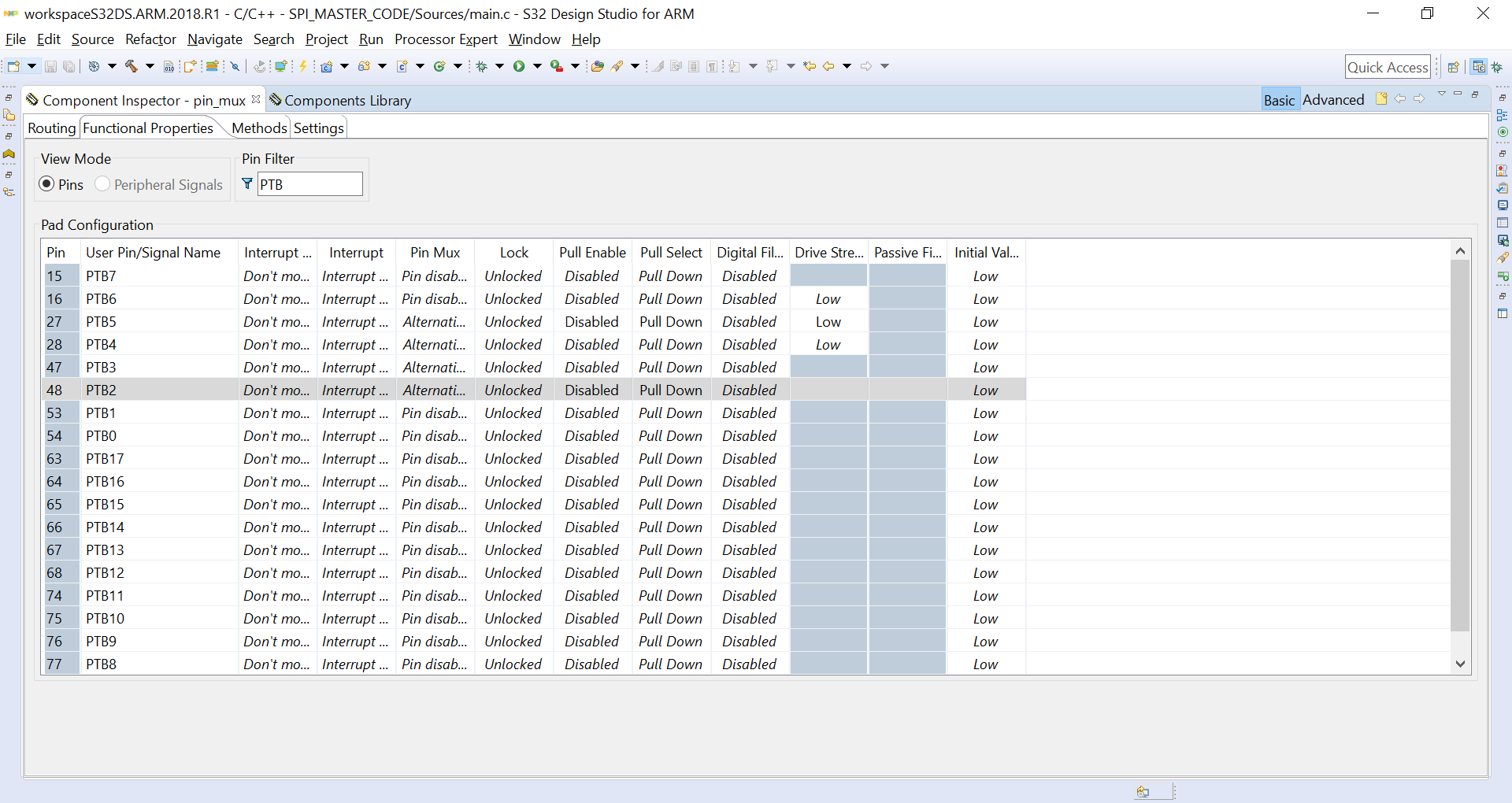 Unknown State changes issue in SPI When we used Required Pins - NXP ...