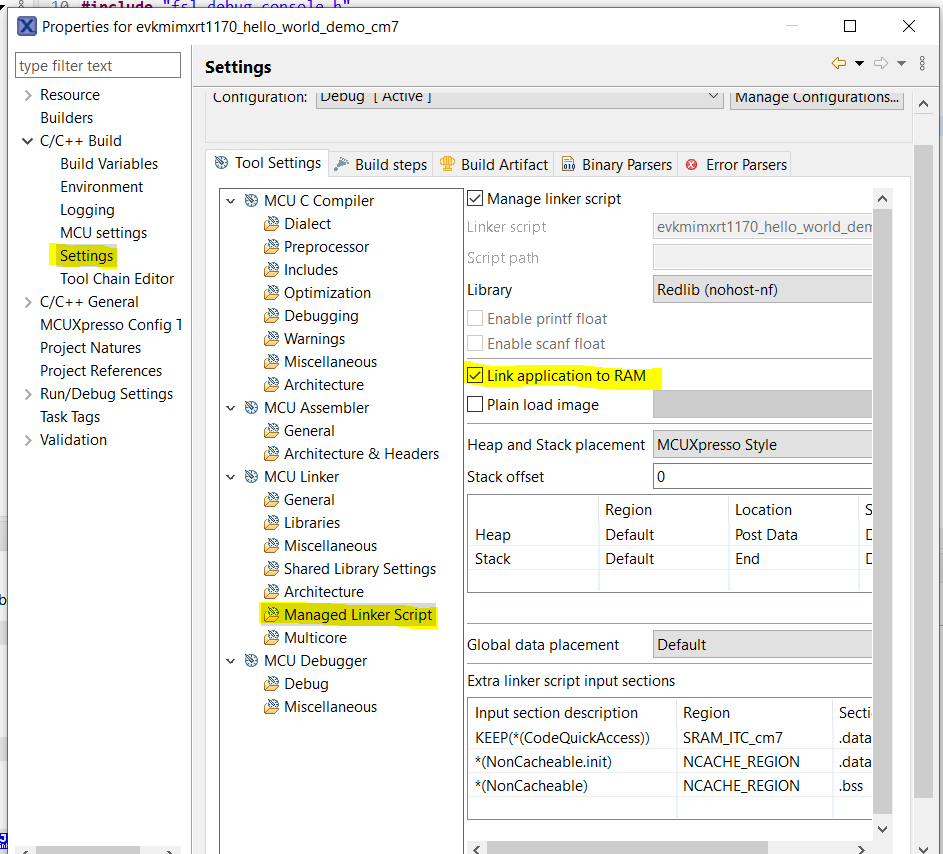MIMXRT1020-EVK : iled_blinky example project : Ef(34): Timed-out initializing flash - NXP Community