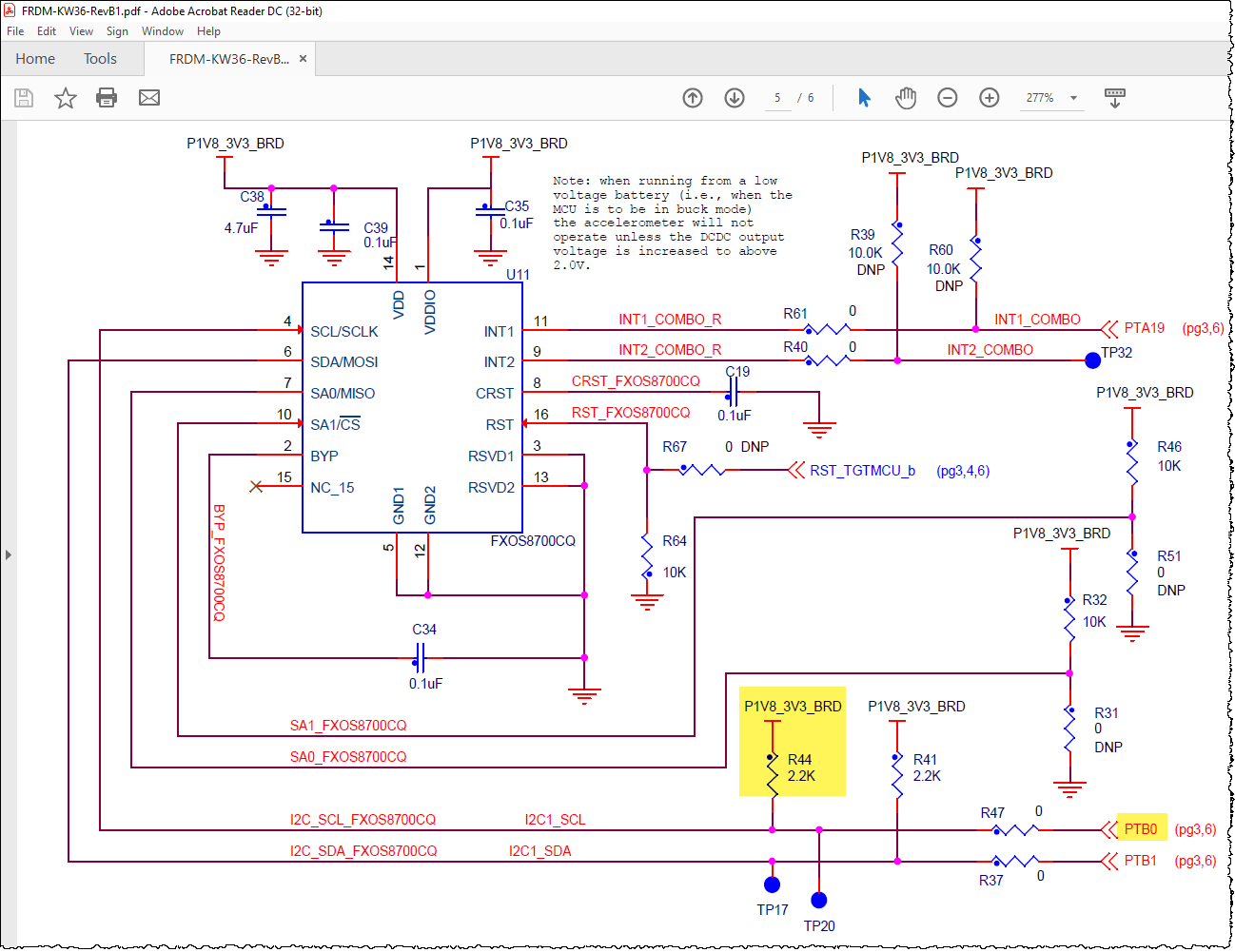 Solved: WHY KW36 LED IS ON WHEN LED PIN CONNECTED TO PTB0? - NXP Community