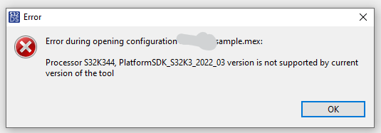 Solved: S32DS - S32K3 SDK error - NXP Community
